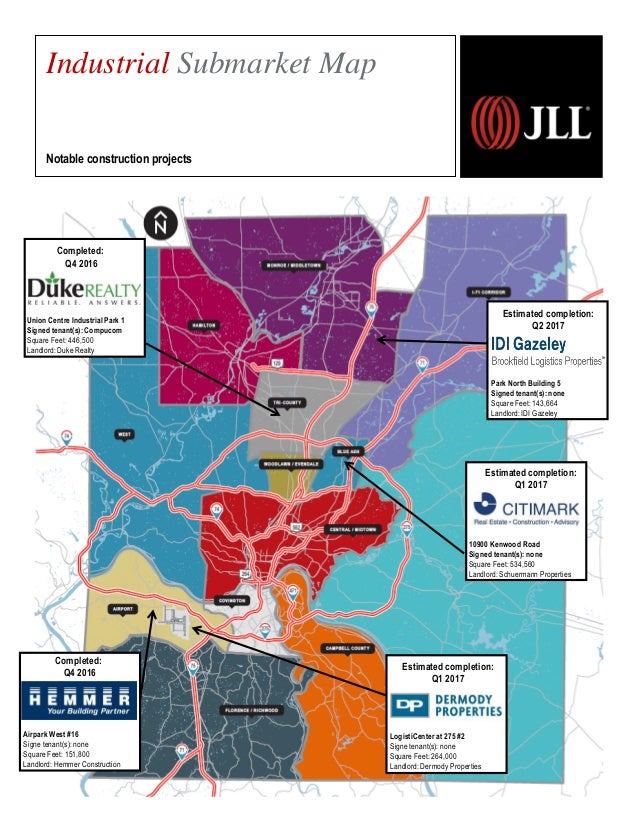 JLL Cincinnati Industrial Outlook - Q4 2016