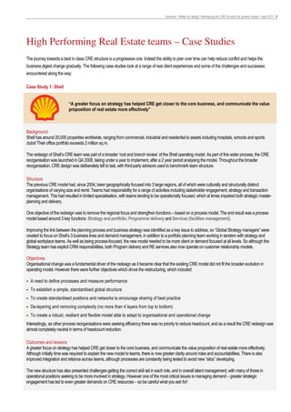 CRE models - Better By Design 2011 | PDF