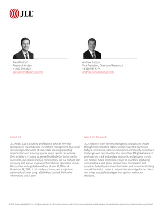 JLL Louisville Industrial Outlook - Q3 2019 | PDF