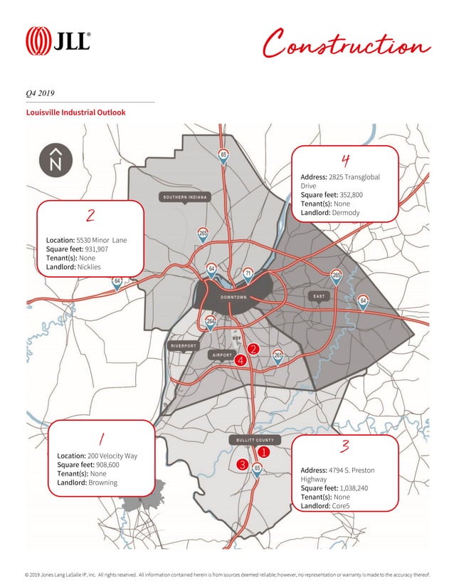 JLL Louisville Industrial Outlook - Q4 2019 | PDF | Commodities | Economy