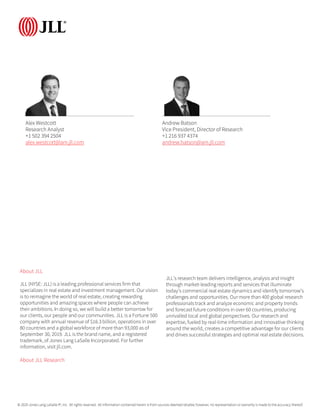 JLL Louisville Industrial Outlook - Q4 2020 | PDF