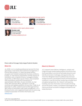 Jll nashville industrial review q2 2017 | PDF