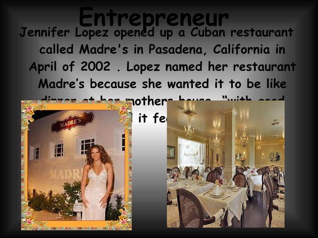 Jennifer Lopez PowerPoint | PPT