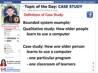 All About Case Study, Types, Characteristics and Other Details | PPTX