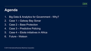 Big Data & Analytics for Government - Case Studies | PDF