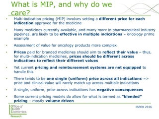 Multi-Indication Pricing: Do we want it? Can we operationalize it? | PPT