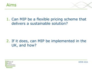 Multi-Indication Pricing: Do we want it? Can we operationalize it? | PPT