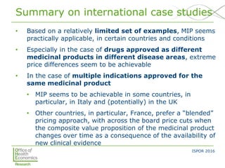Multi-Indication Pricing: Do we want it? Can we operationalize it? | PPT