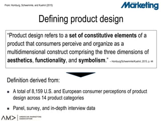 New Product Design: Concept, Measurement, and Consequences | PPT