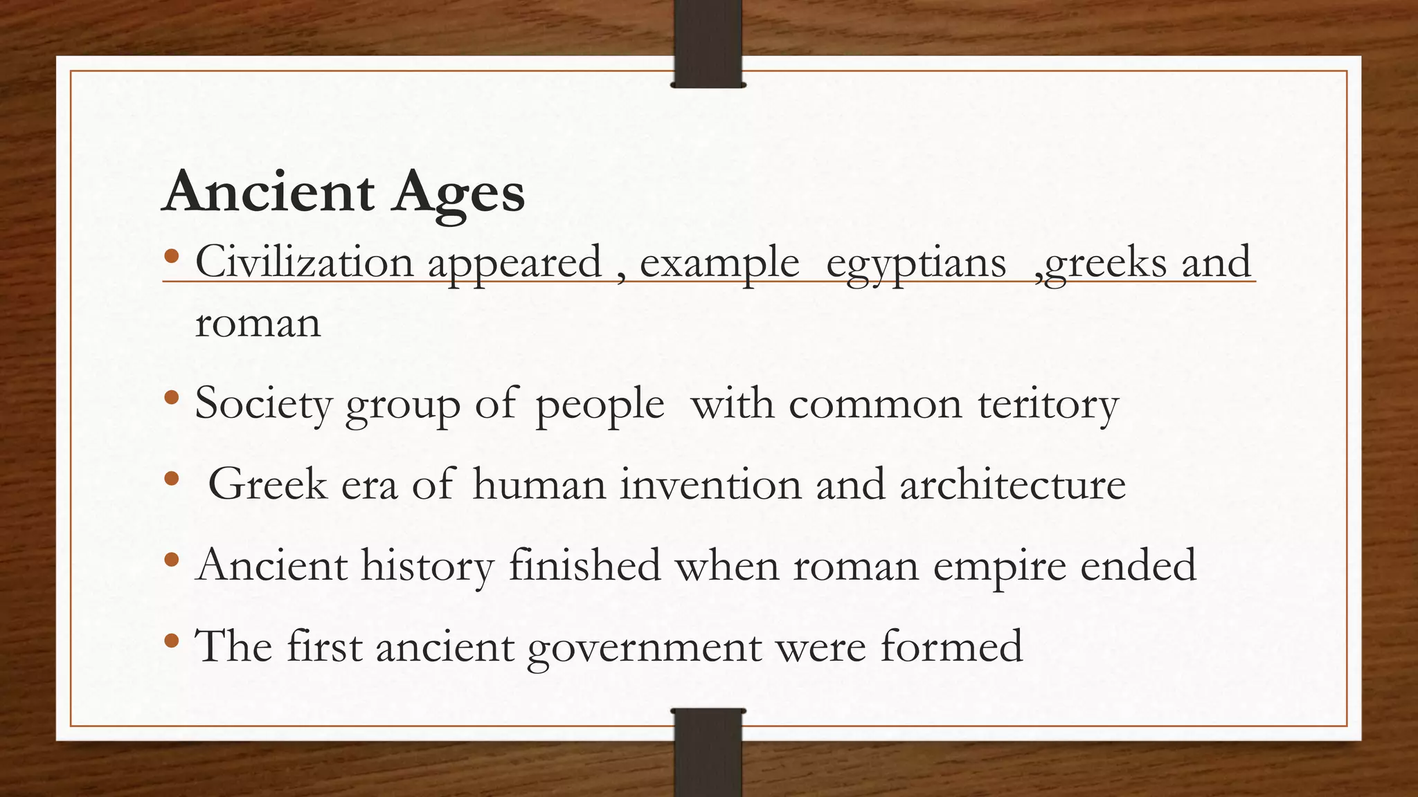 Jm in the world ancient, middle, and modern | PPTX
