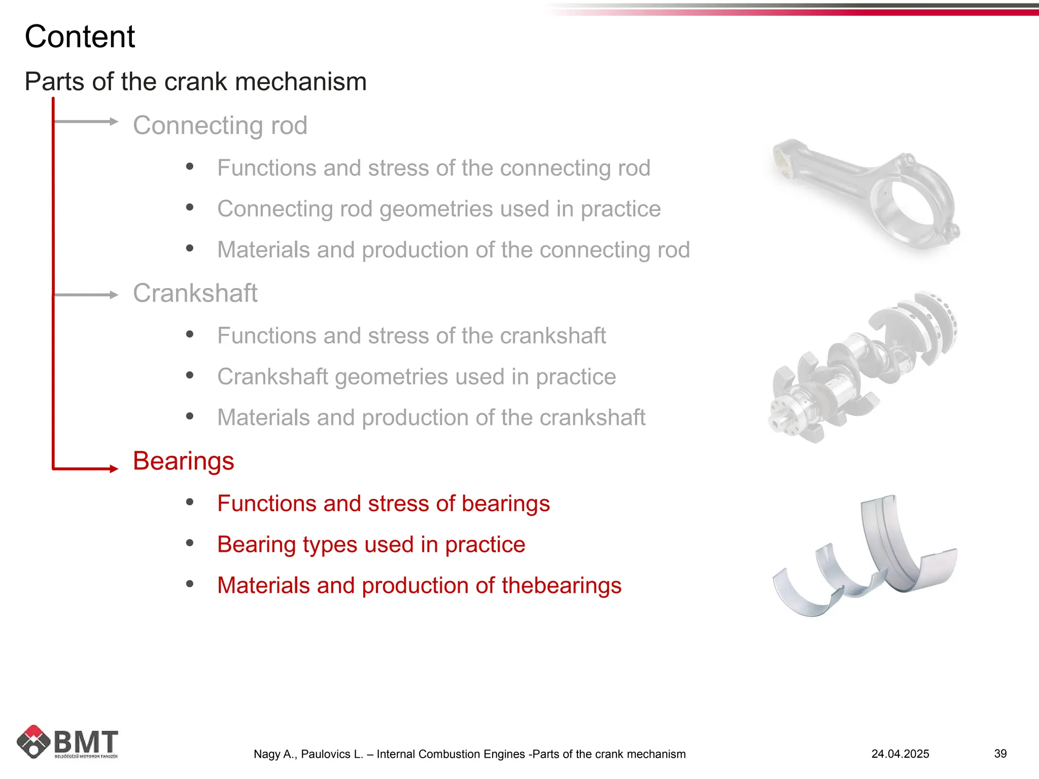 Internal Combustion Engines ConrodCrankShaft.pptx