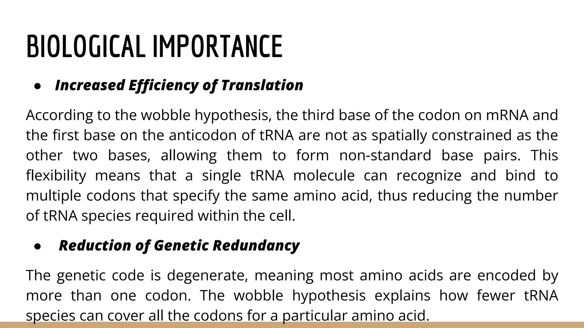 Genetic code properties and Wobble hypothesis.pptx