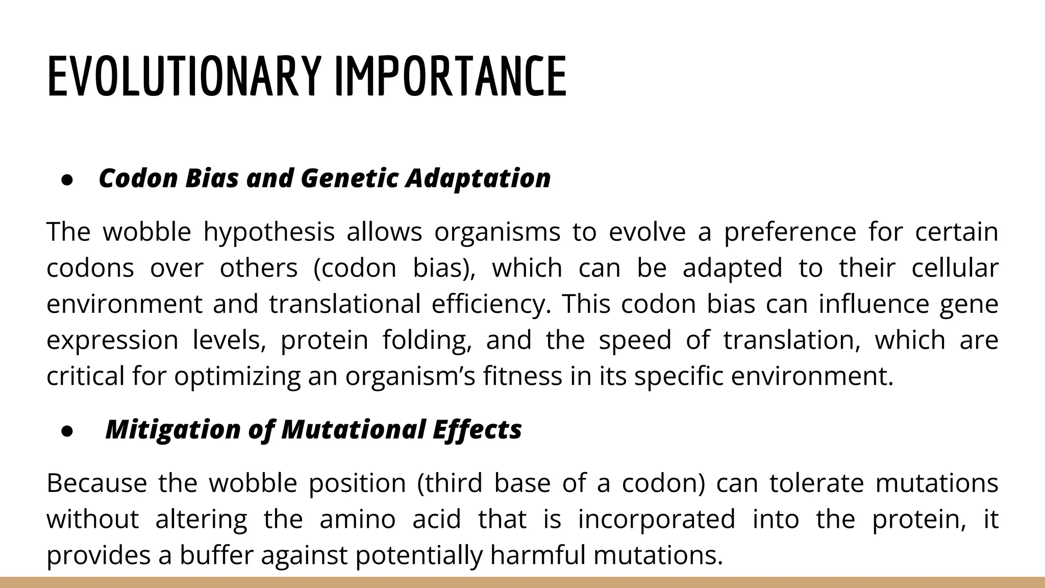 Genetic Code Properties And Wobble Hypothesis Pptx