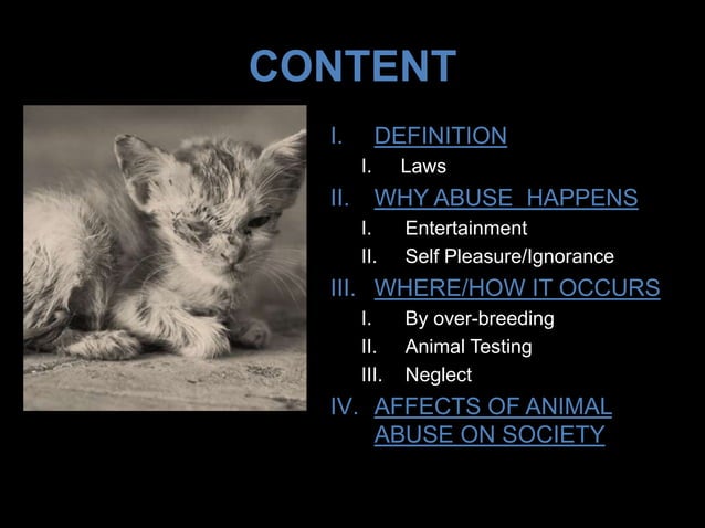 Jma presentation animal abuse cruelty powerpoint chavez | PPT