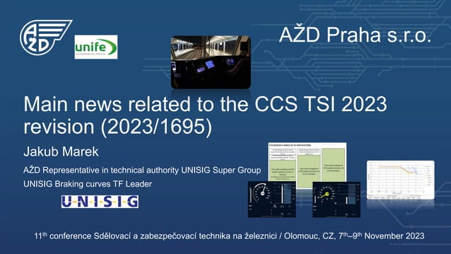 Main news related to the CCS TSI 2023 (2023/1695) | PDF