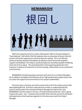 Kaizen, Nemawashi and a Project Management Work Cell | PDF