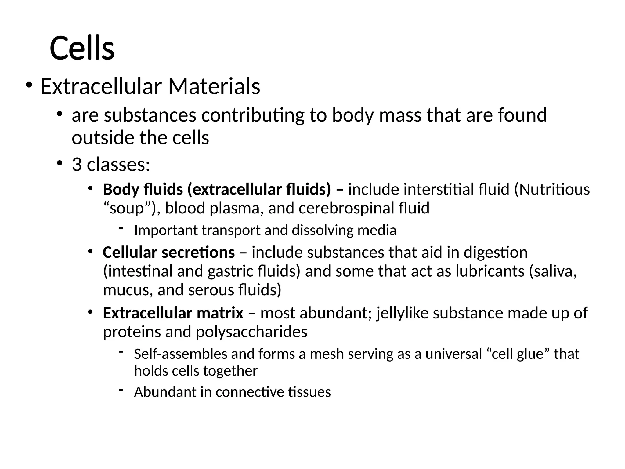 human anatomy and physiology: cells and tissues | PPTX