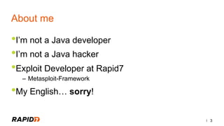 Abusing Java Remote Interfaces | PPT