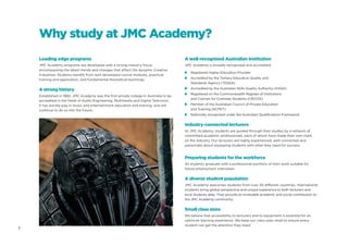 JMC Academy - International Prospectus | PDF