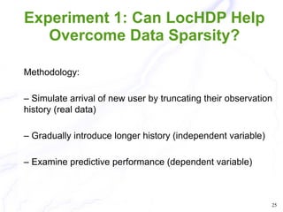 Location Prediction Under Data Sparsity | PDF
