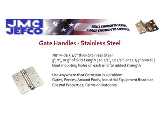 Jmc jefco manufacturing, inc | PPTX