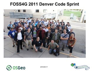 2018 - FOSS4G, spreading Geo-knowledge around the world | PPT