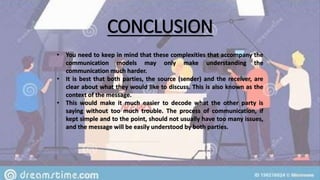 Models of communication (linear model ) | PPTX