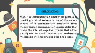 Models of communication (linear model ) | PPTX