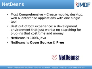 JavaME Development Workflow - JMDF 2007 | PDF