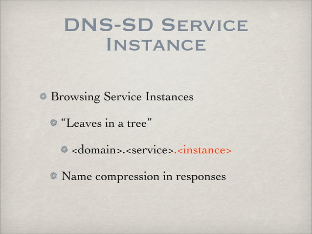 JmDNS : Service Discovery for the 21st Century | PPT