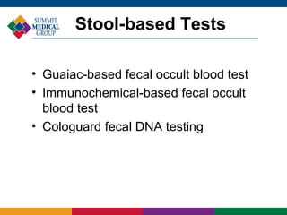Colorectal Screening: Your Best Protection Against Colorectal Cancer | PPT