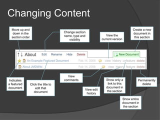 Getting Started with JMDWiki 4.7 | PPT