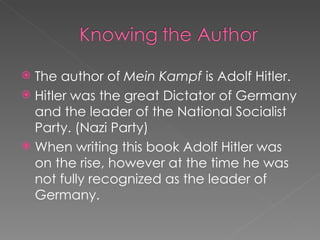 Mein Kampf | PPT
