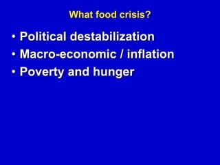 Virtual Global Food Reserve Policy to Protect the Poor and Prevent ...