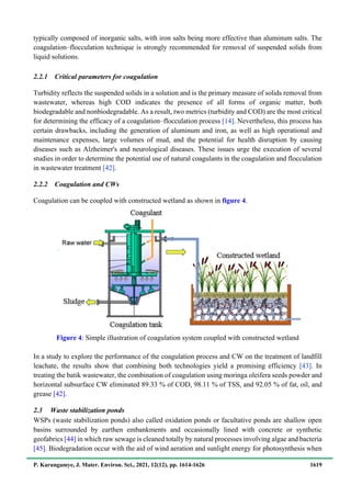 Wastewater pretreatment methods for constructed wetland: Review | PDF