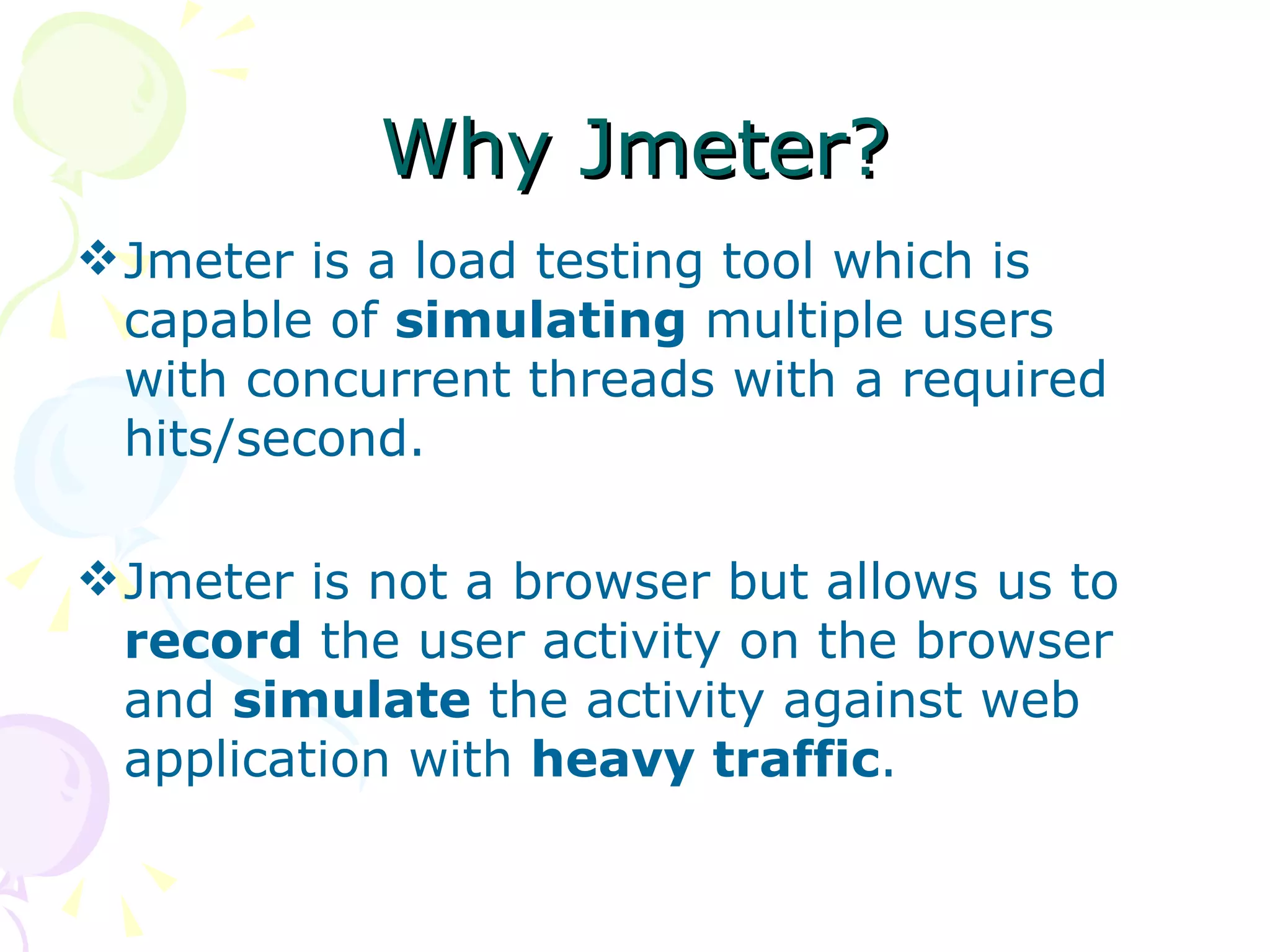 Jmeter | PPT