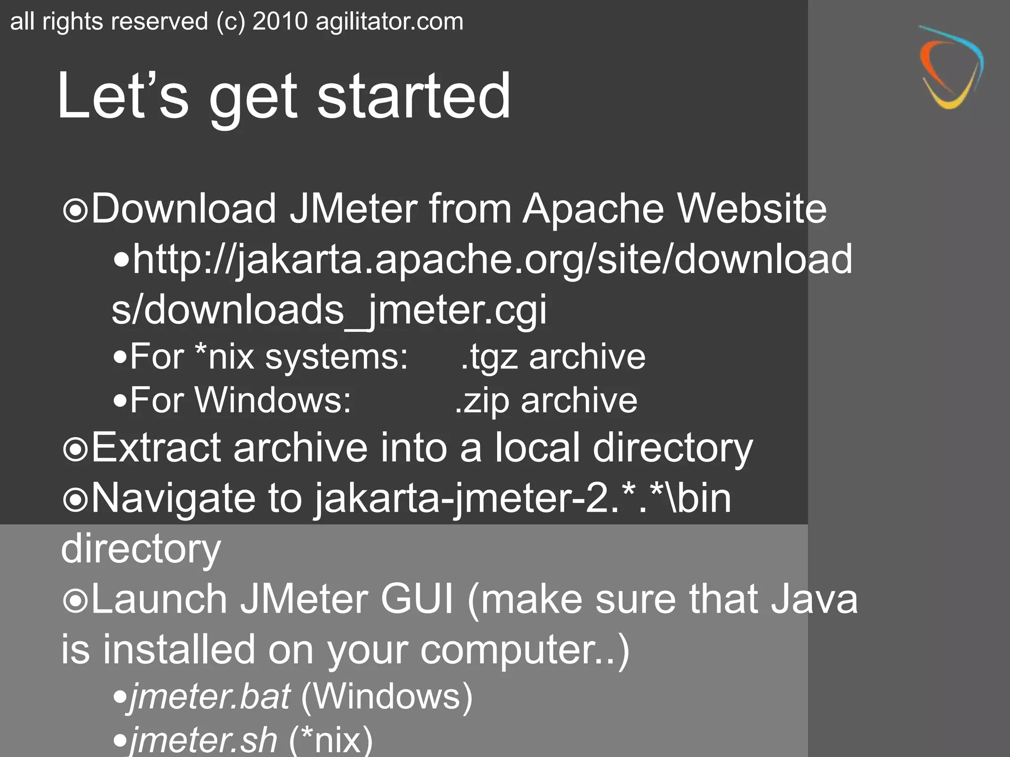 Apache Jmeter A Brief Introduction Ppt