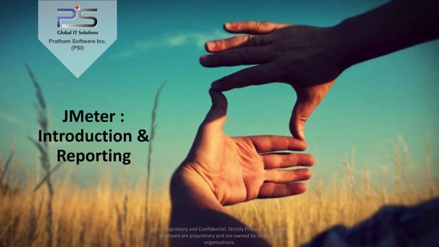 JMeter - Introduction & Reporting.pptx | Computer Software and Applications | Computing