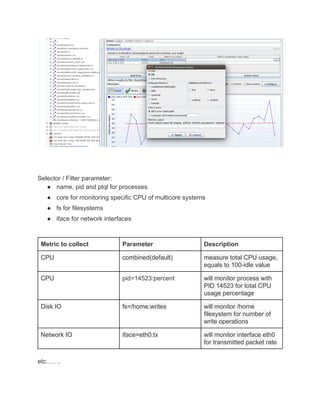 Jmeter memory profiling, server-side monitoring, memory and cpu monitoring | PDF