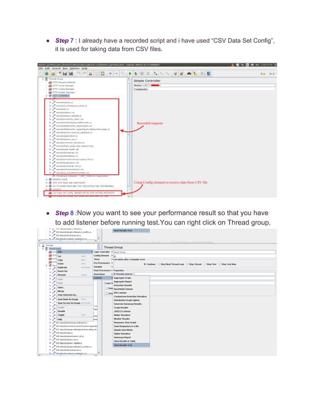 Jmeter Memory Profiling Server Side Monitoring Memory And Cpu Monitoring Pdf 