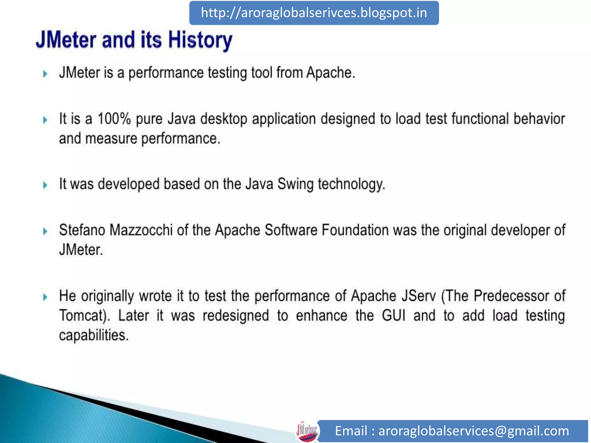 Jmeter Tutorial for Beginners | PPTX