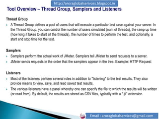 Jmeter Tutorial for Beginners | PPTX