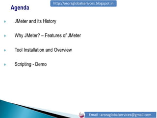 Jmeter Tutorial for Beginners | PPTX