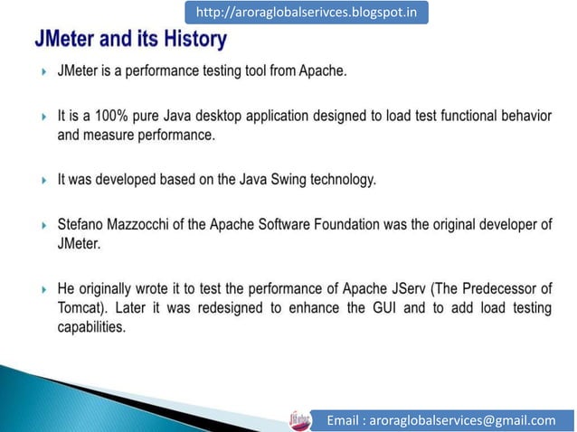 Jmeter Tutorial for Beginners | PPTX