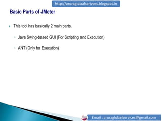 Jmeter Tutorial for Beginners | PPTX