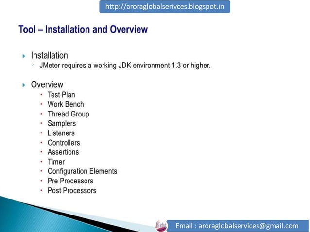 Jmeter Tutorial for Beginners | PPTX