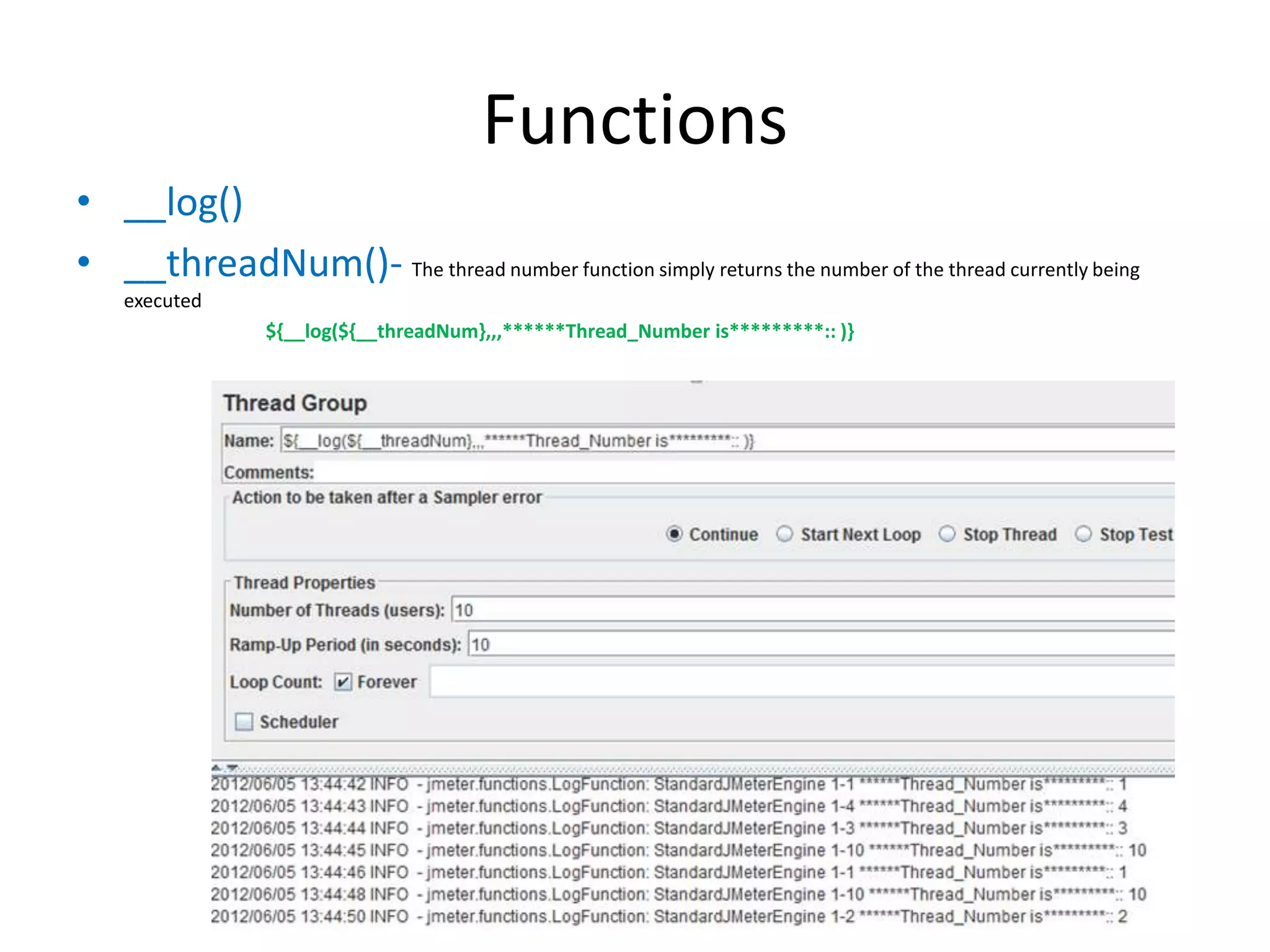 Useful Jmeter Functions For Scripting Ppt