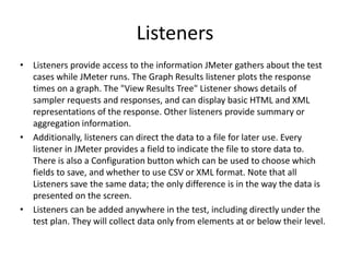 Apache JMeter - A brief introduction | PPTX