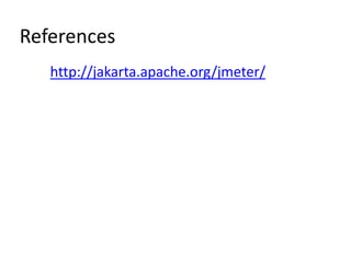 Apache JMeter - A brief introduction | PPTX