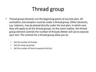 Apache JMeter - A brief introduction | PPTX